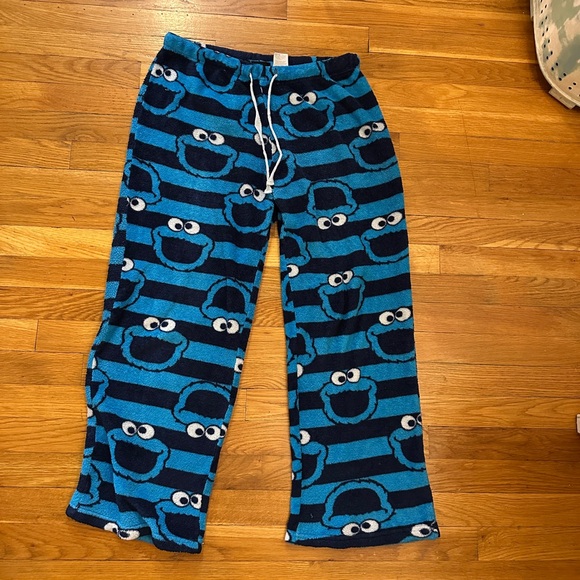 Sesame Street | Intimates & Sleepwear | Cookie Monster Pajama Pants ...